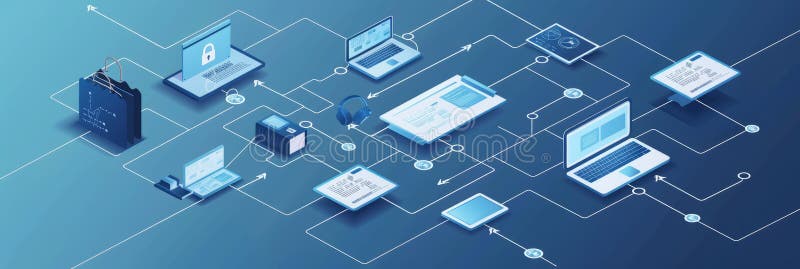 Flowchart, the Process of Transition from Paper To Digital Document ...