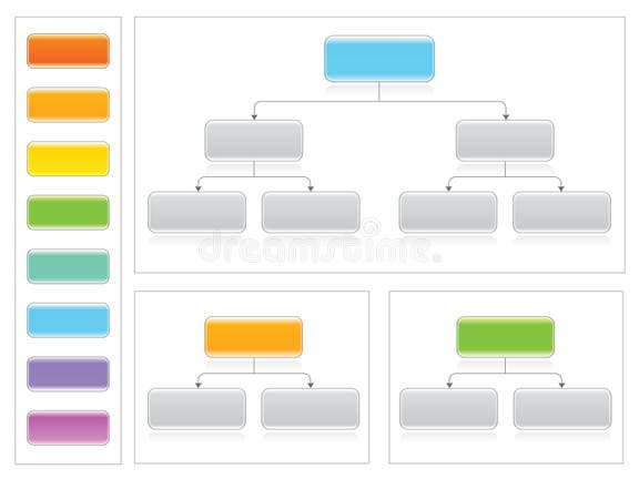 Hierarchy Color Flowchart Stock Illustrations – 985 Hierarchy Color ...