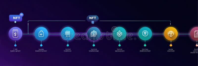 Flowchart Explaining the Process of NFTs and Their Interaction with ...