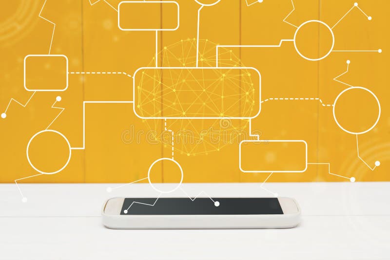 Empty Networking Flow Chart Stock Illustrations – 21 Empty Networking ...