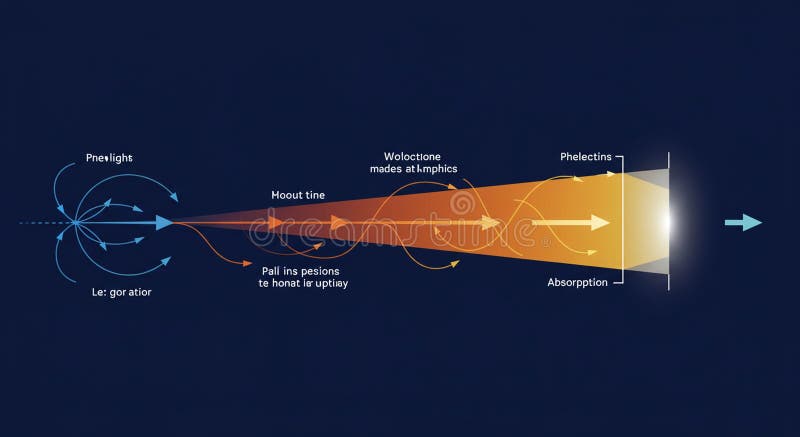 Flowchart Style Diagram Illustrating a Conceptual Process with Arrows ...
