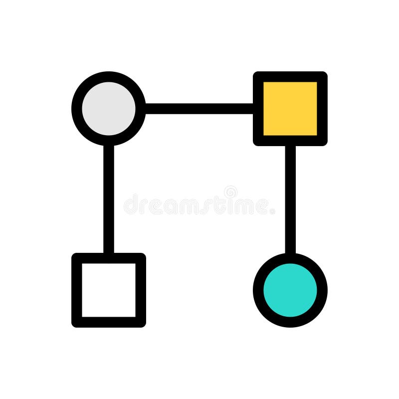 Flowchart stock vector. Illustration of automation, hierarchy - 212245722