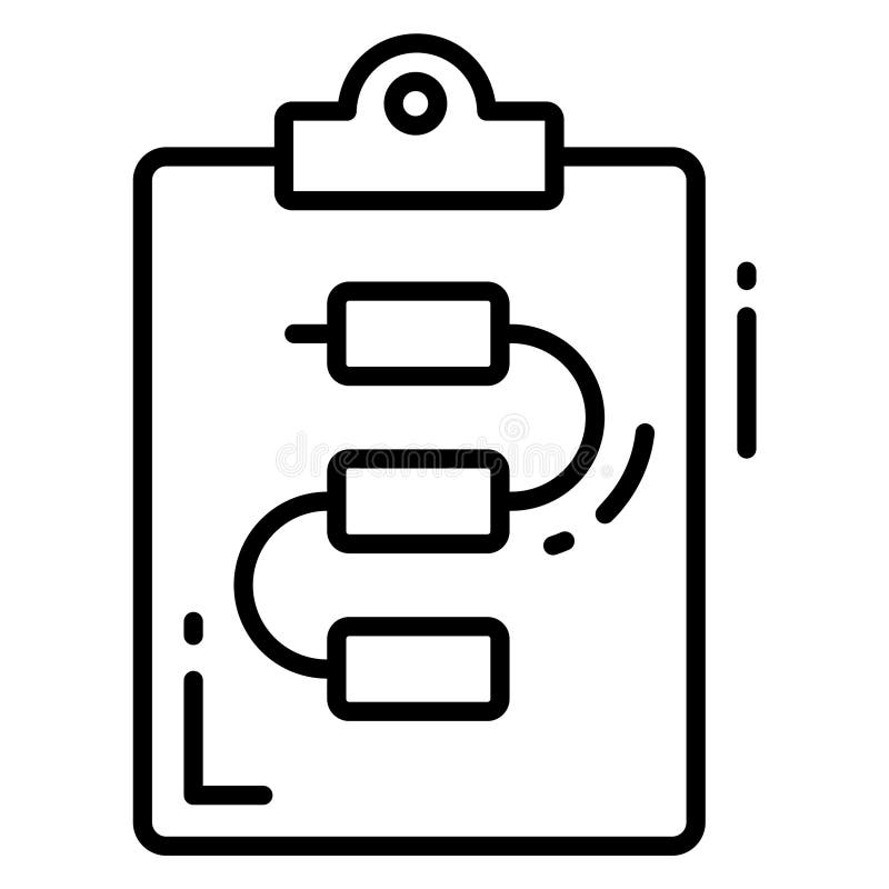 Flowchart Vector Icon. Illustration for Graphic and Web Design Stock ...