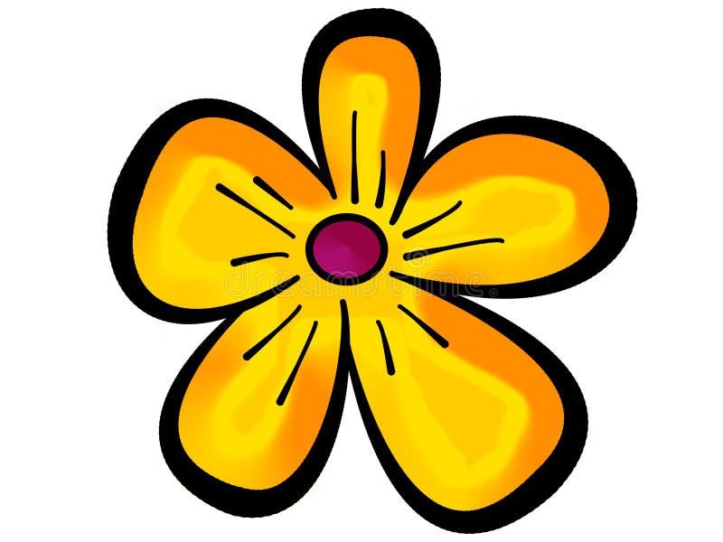 Adey Abeba Ethiopian Flower Stock Vector - Illustration of plant ...