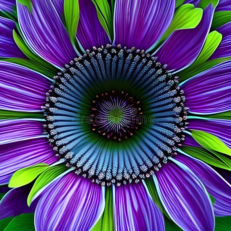 Flower abstract stock illustration. Illustration of purple - 272264516