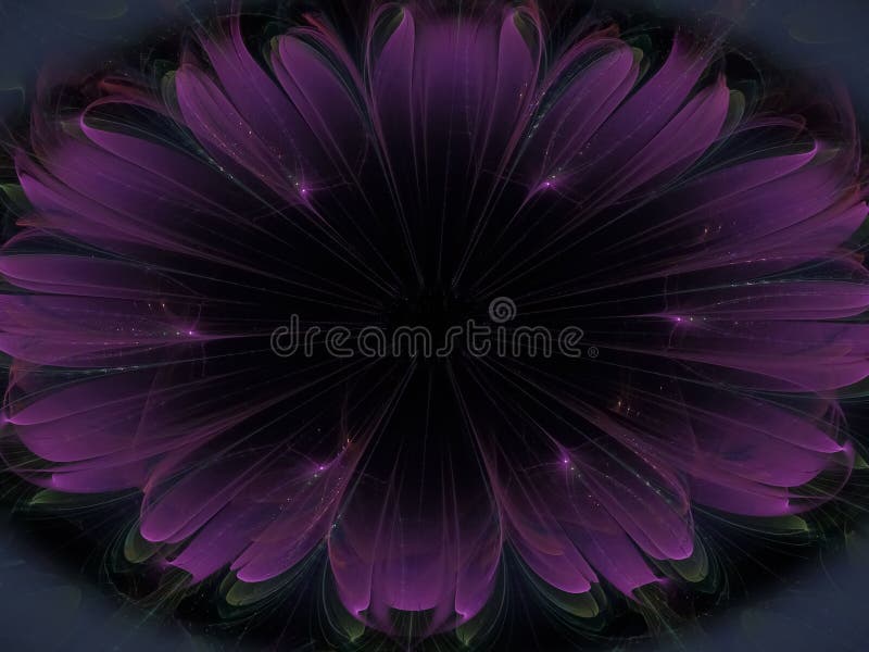 Flower Abstract Energy Design Pattern Shine Splatter Stock Illustration ...