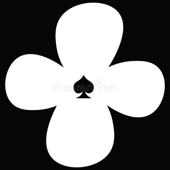 Flower & Ace stock illustration. Illustration of text - 261279321