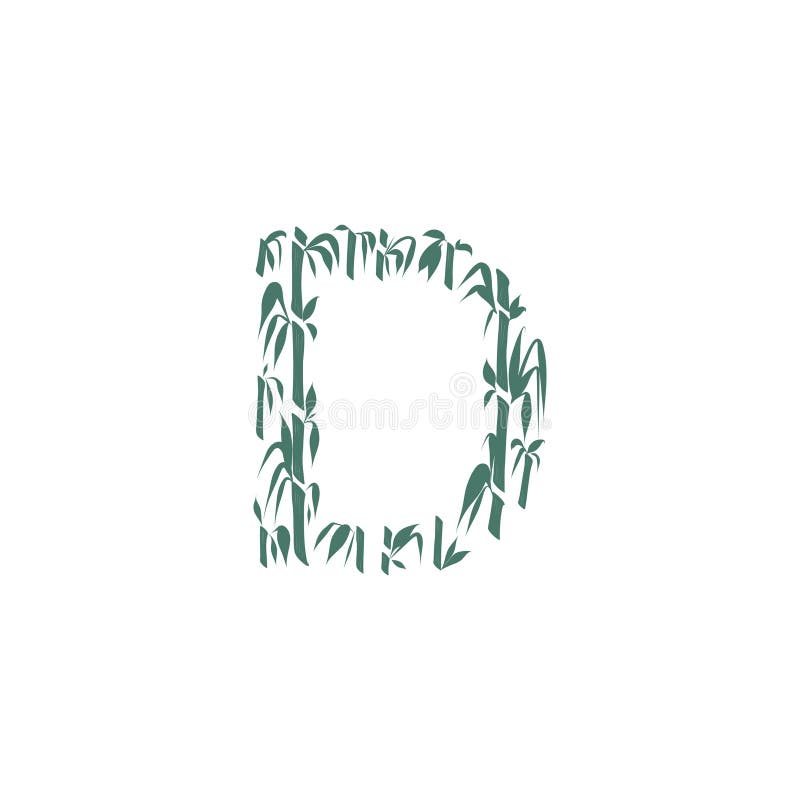 Flower Alphabet of the English Language - Letter - Stock Vector ...