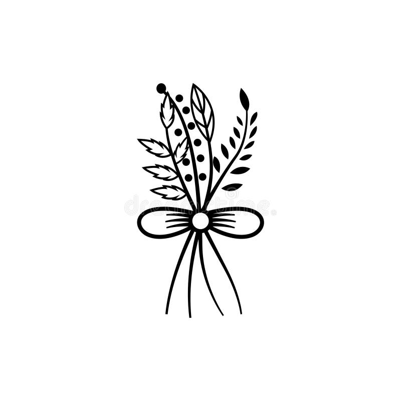 Flower Arrangement Line Drawing Wedding Stock Illustrations – 1,432 ...