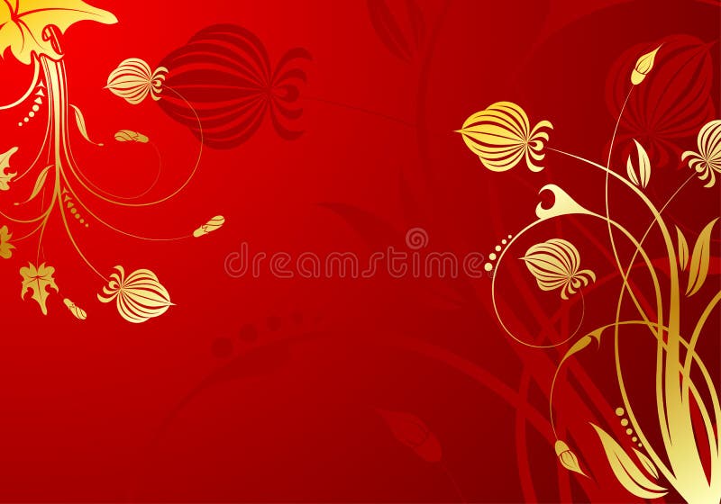 Formal Floral Background stock vector. Illustration of background - 5805904