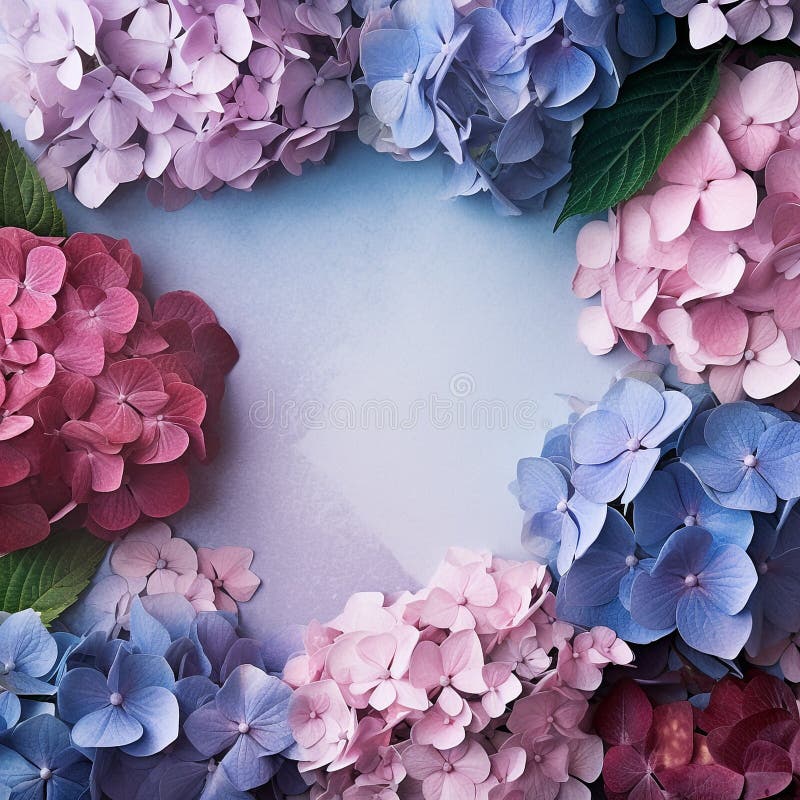 Single Hydrangeas Stock Illustrations – 76 Single Hydrangeas Stock ...