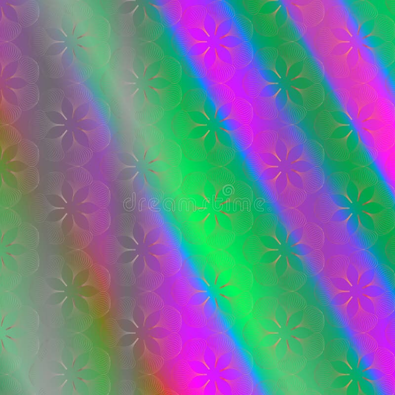 Flower Background on a Rainbow Stock Image - Image of wallpaper ...