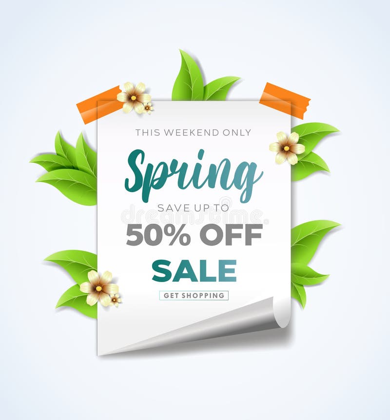 Spring Sales Event Stock Illustrations – 704 Spring Sales Event Stock ...