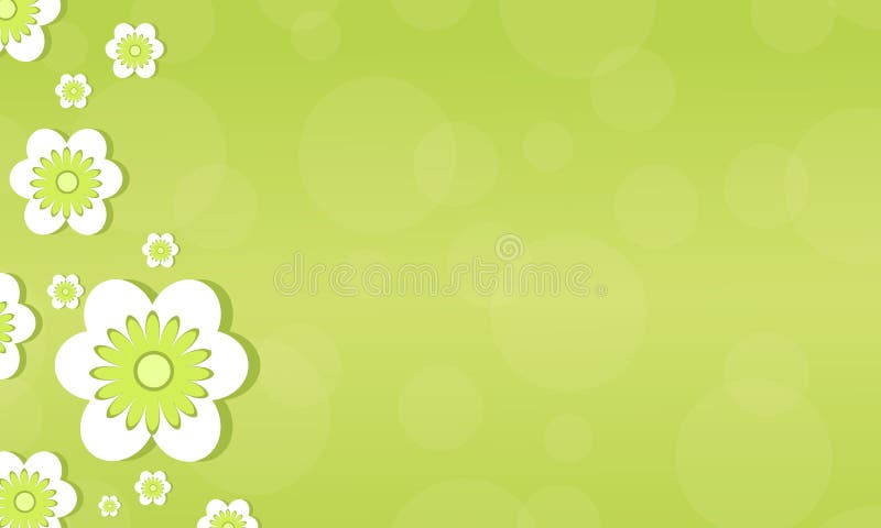 Flower Background Spring Style Theme Stock Vector - Illustration of ...