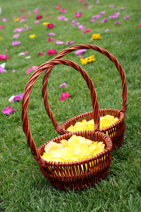 Flower basket stock photo. Image of feast, arrangement - 12896956