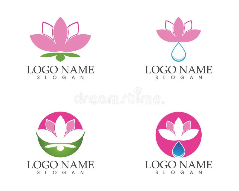 Flower Beauty Spa Logo Vector Stock Vector - Illustration of logo ...