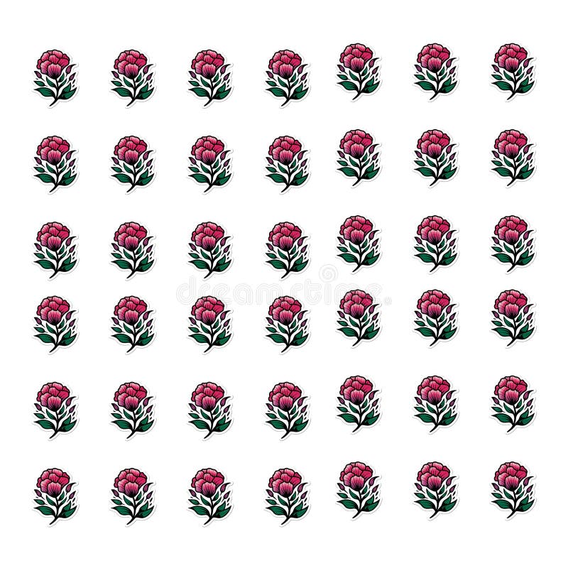 Flower Bloom Cute Floral Illustrations for Spring and Nature Themed ...