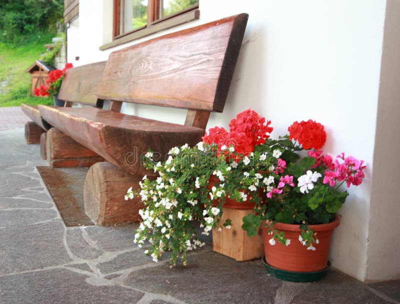 Flower Box stock image. Image of italy, flower, switzerland - 42502575