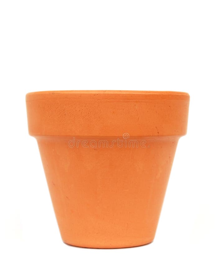 A flower brown pot stock image. Image of gloves, botany - 12798177