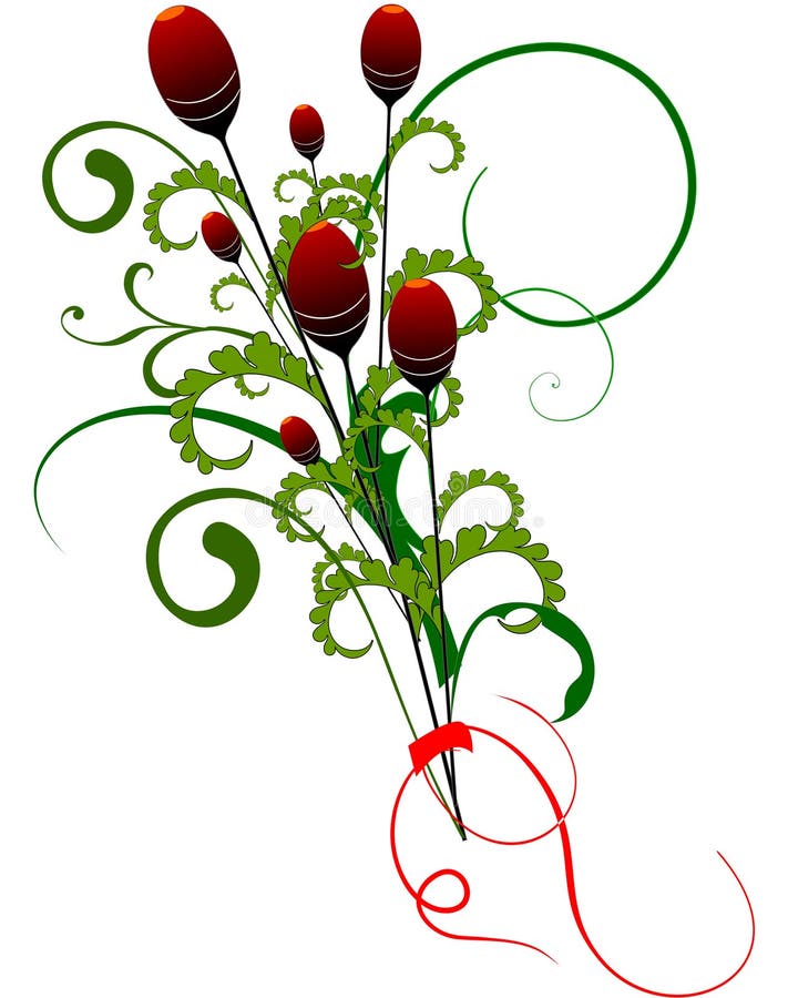 Flower bunch stock illustration. Illustration of flora - 13166727