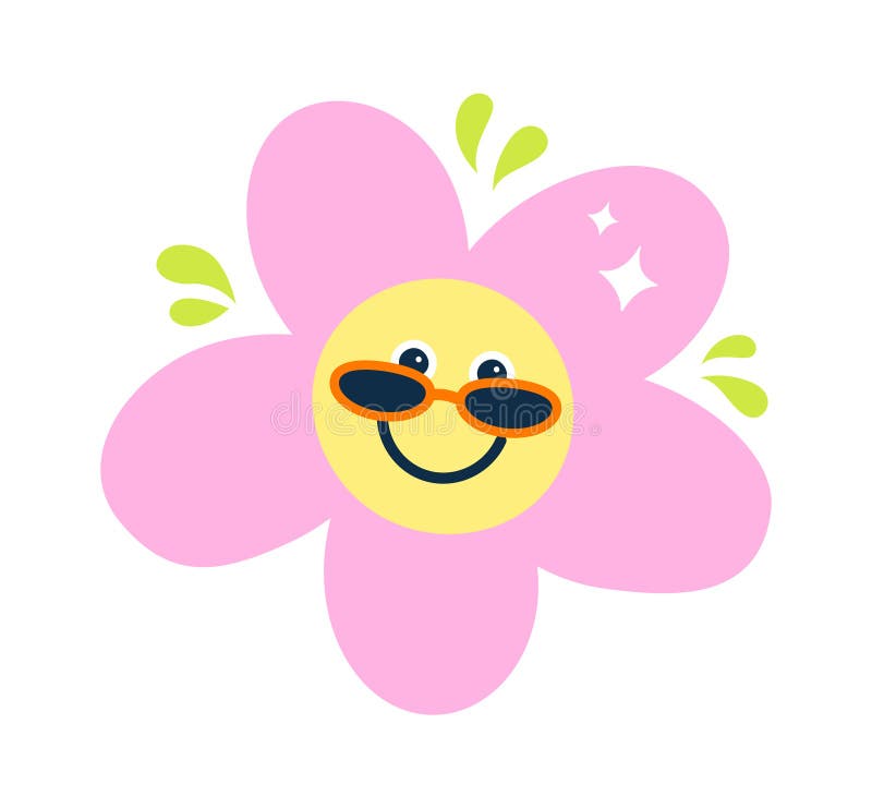Flower Cartoon Character stock vector. Illustration of flower - 277933860