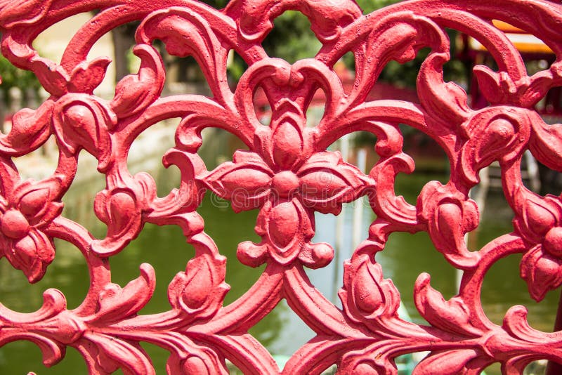 Flower cast iron stock image. Image of iron, pattern - 73985685