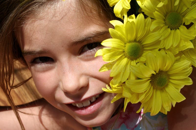 Flower Child stock photo. Image of eyes, happiness, beauty - 922266