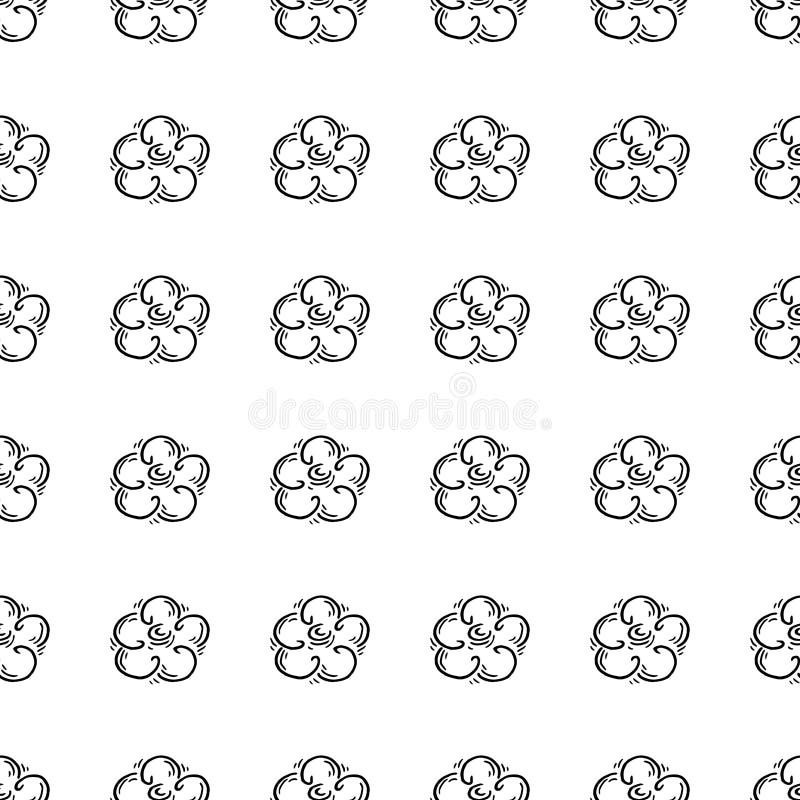 Flower Childish Drawing Seamless Pattern. Stock Vector - Illustration ... Flower Childish Drawing Seamless Pattern. Stock Vector - Illustration ...