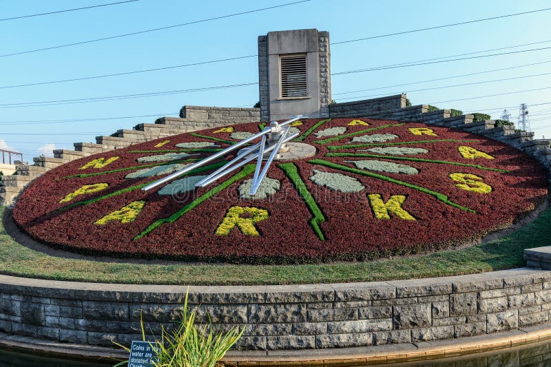 Niagara Flower Clock Stock Photos - Free & Royalty-Free Stock Photos ...