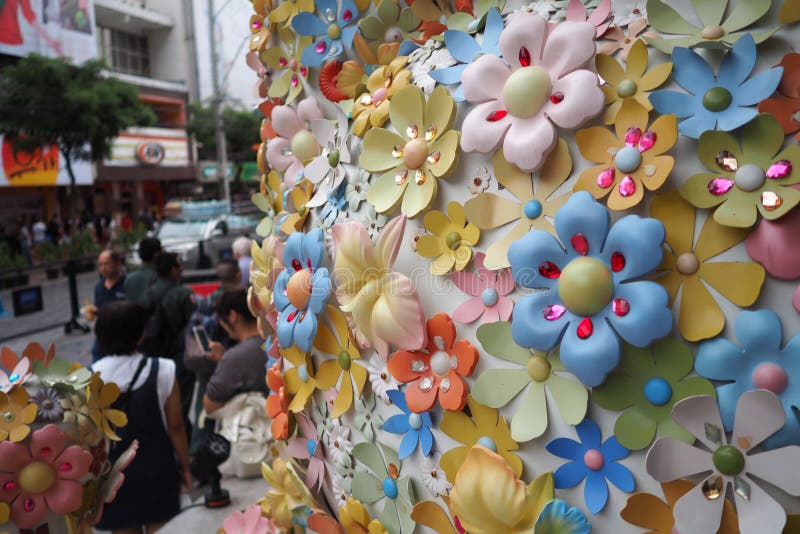 Flower color full stock image. Image of colum, bangkok - 58414417