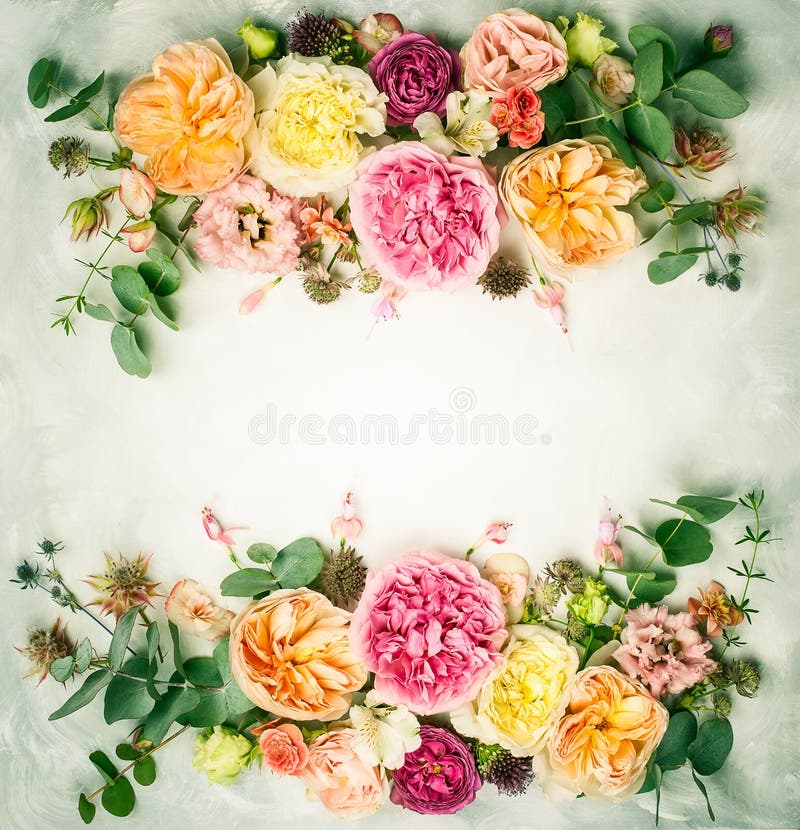 Flower composition stock photo. Image of decorative, holiday - 84242832