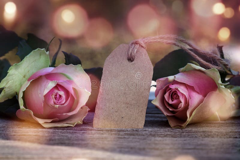 Flower Decoration for a Dear Message Stock Image - Image of blossoms ...