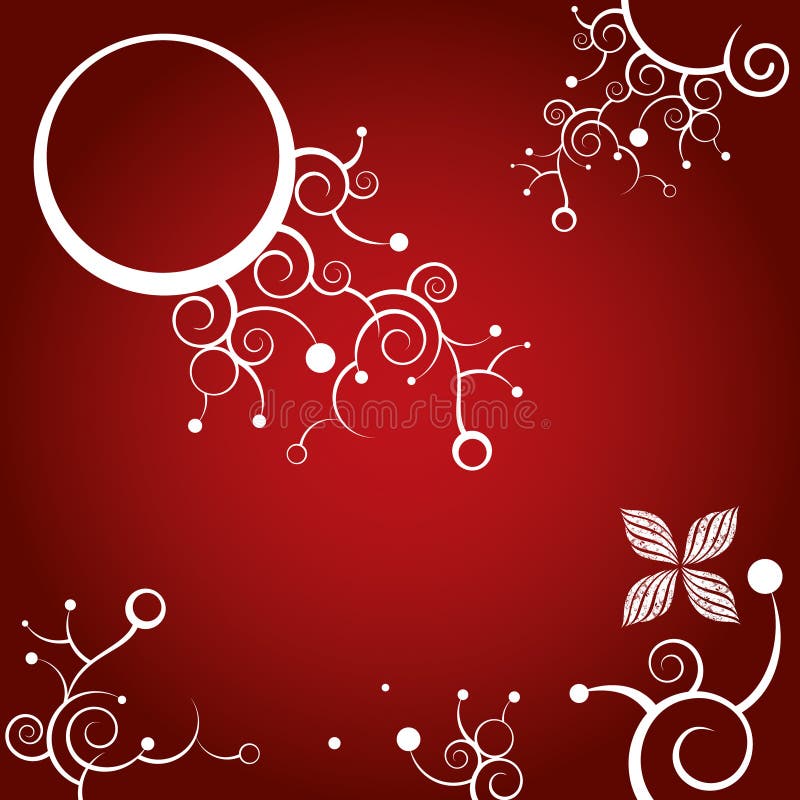 Flower Decorative Design Vector Stock Illustration - Illustration of ...