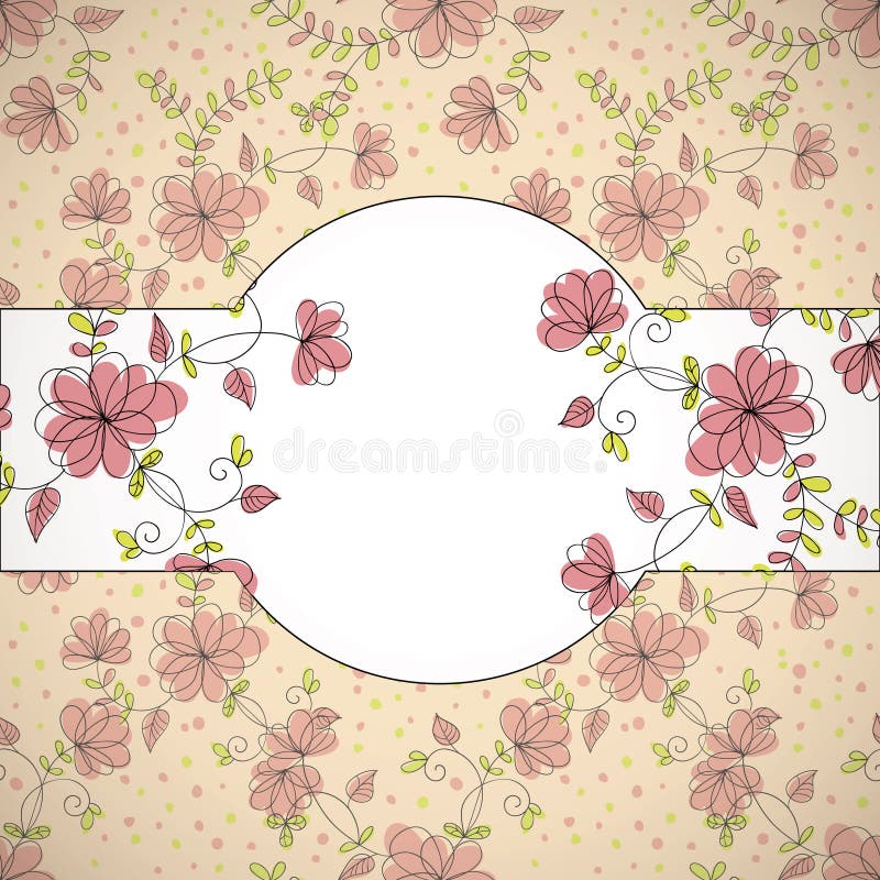 Flower delicate background stock vector. Illustration of curve - 27527157