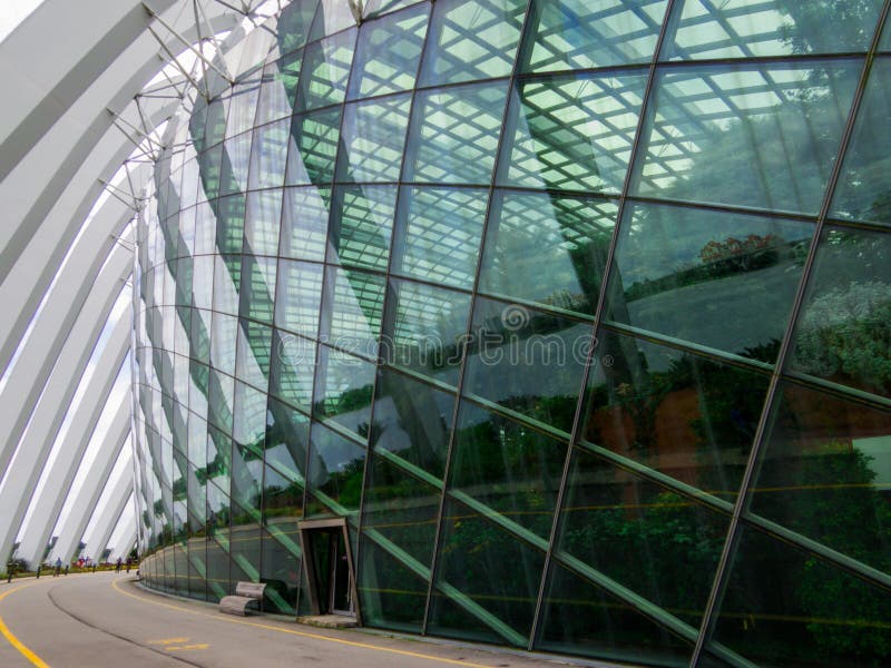 Flower Dome, Singapore editorial image. Image of sightseeing - 276674225