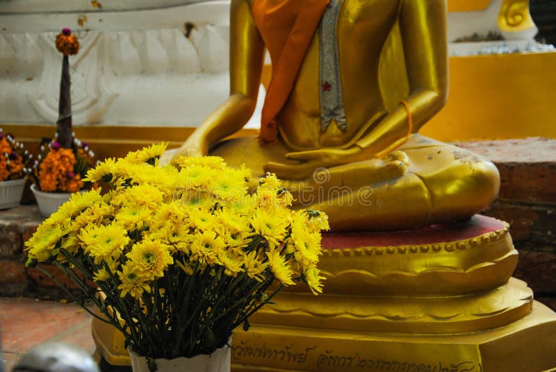 Flower faith stock image. Image of temple, faith, belief - 44354909