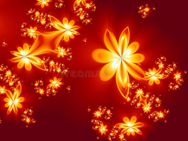 Flower fire design vector stock vector. Illustration of leaf - 189466294