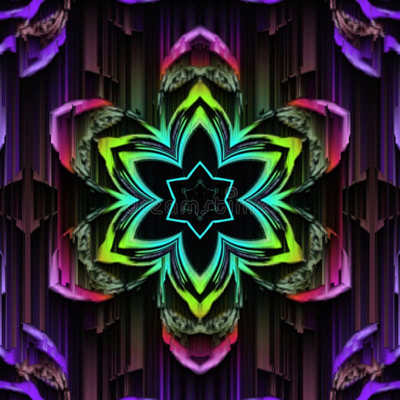 Flower flakes stock illustration. Illustration of colors - 161573643