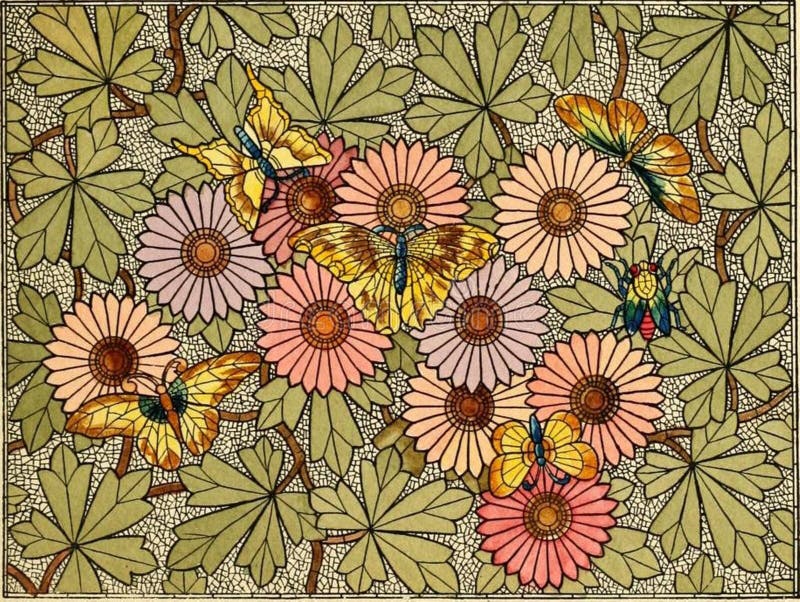 Flower, Flora, Pattern, Design Stock Image - Image of symmetry, flora ...