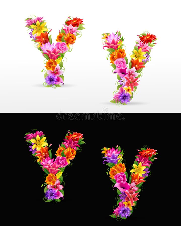 Green Daisy Letter Y Stock Illustrations – 19 Green Daisy Letter Y ...