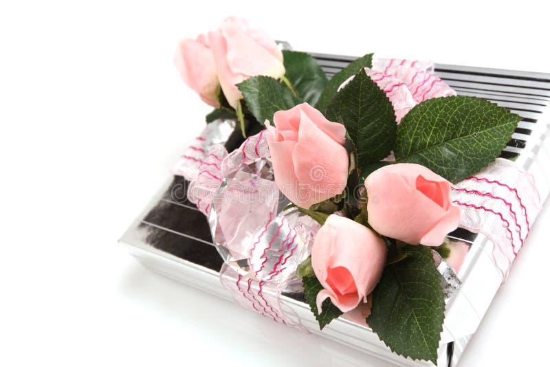 Flower gift stock image. Image of flora, greeting, artificial - 14748213