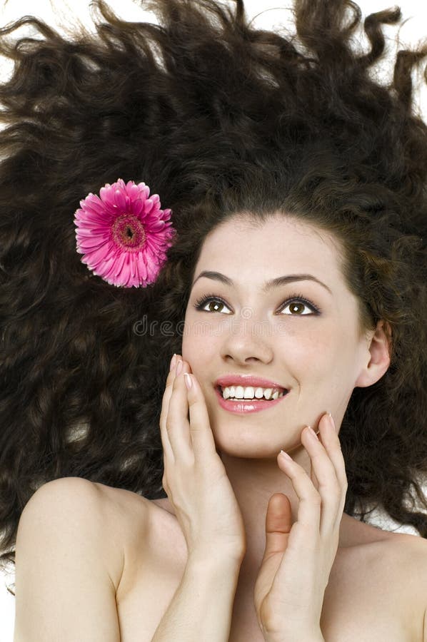 Flower girl stock photo. Image of elegance, care, perfection - 13896386