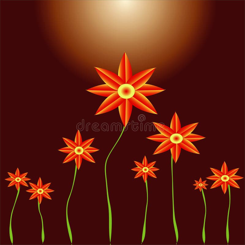 Flower Growing Pattern Picture. Image: 15622015