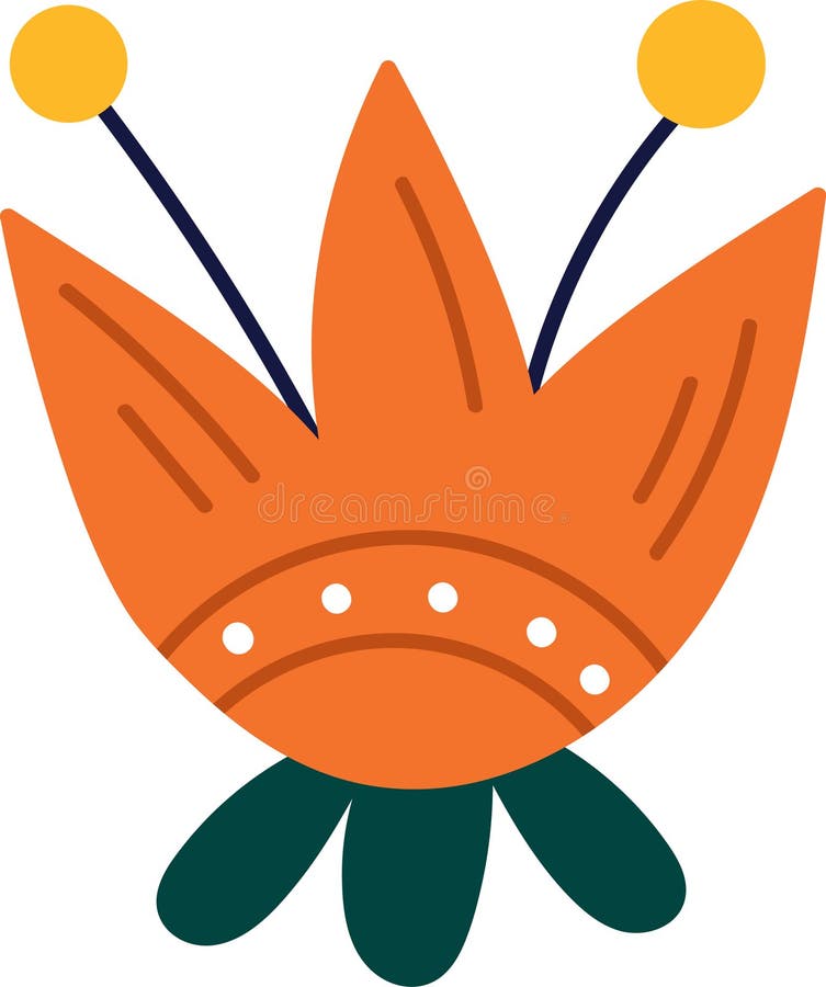 Flower Head Abstract stock vector. Illustration of design - 306368525