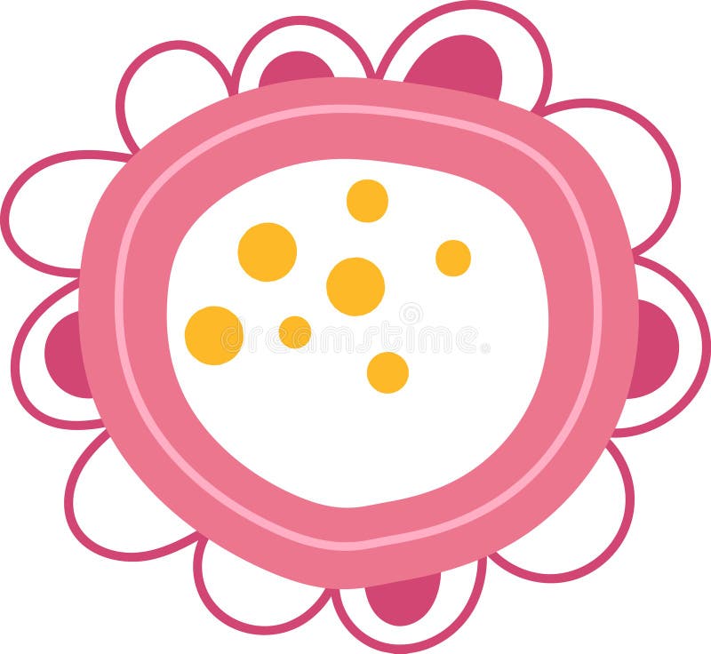 Flower Head Abstract stock vector. Illustration of female - 306369009
