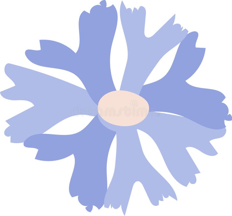 Flower Head Hand Drawn stock illustration. Illustration of floral ...