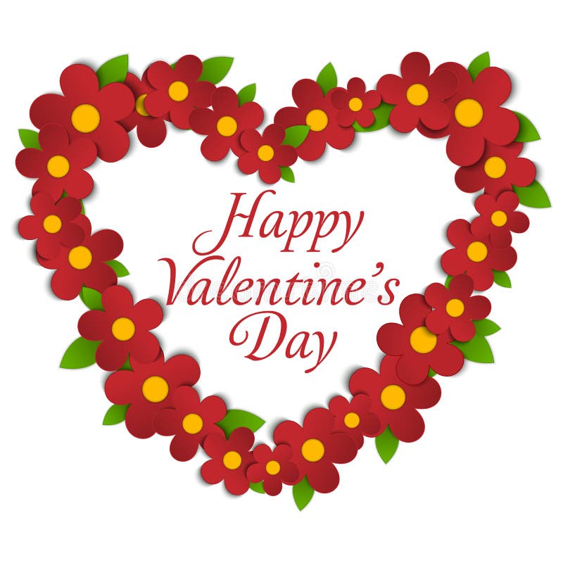 Beautiful Spring Flowers Circle Button Background Stock Vector ...