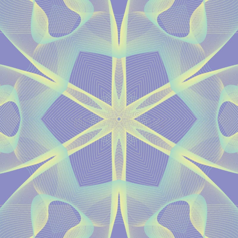 The Flower Hexagonal Pastel Stock Illustration - Illustration of light ...