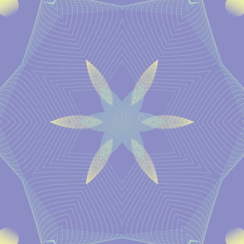 The Flower Hexagonal Pastel Stock Illustration - Illustration of azure ...