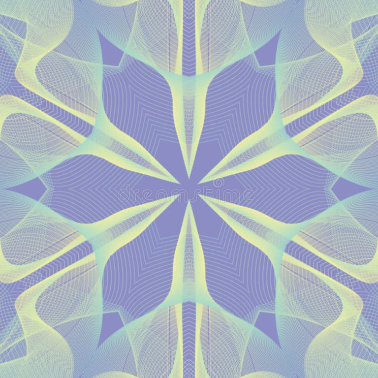 The Flower Hexagonal Pastel Stock Illustration - Illustration of yellow ...